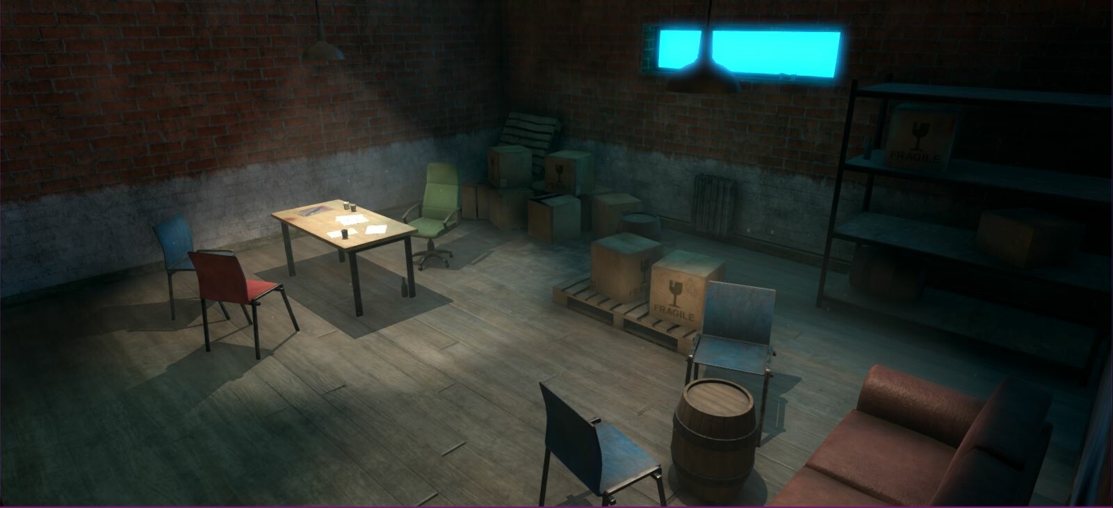 Ryan Richard - Basement Scene