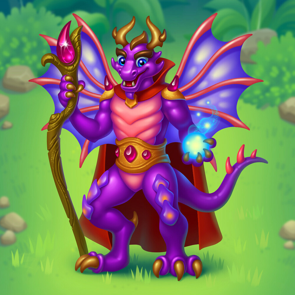 ArtStation - Dragon of Magic