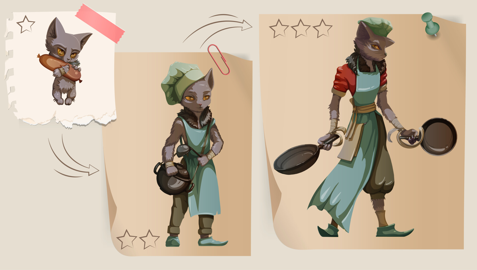 ArtStation - Character vector concepts