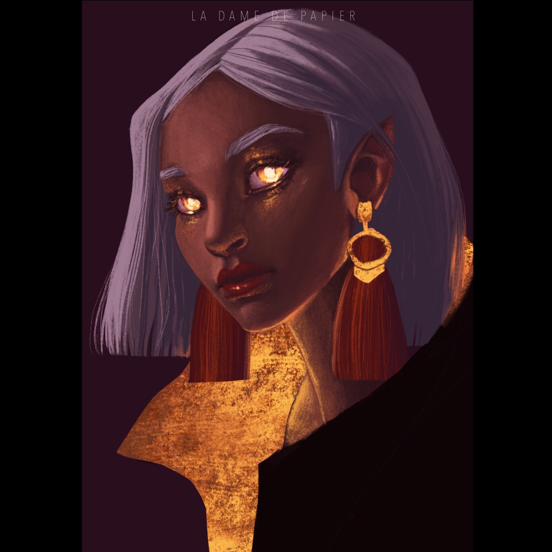 ArtStation - Shadow elf