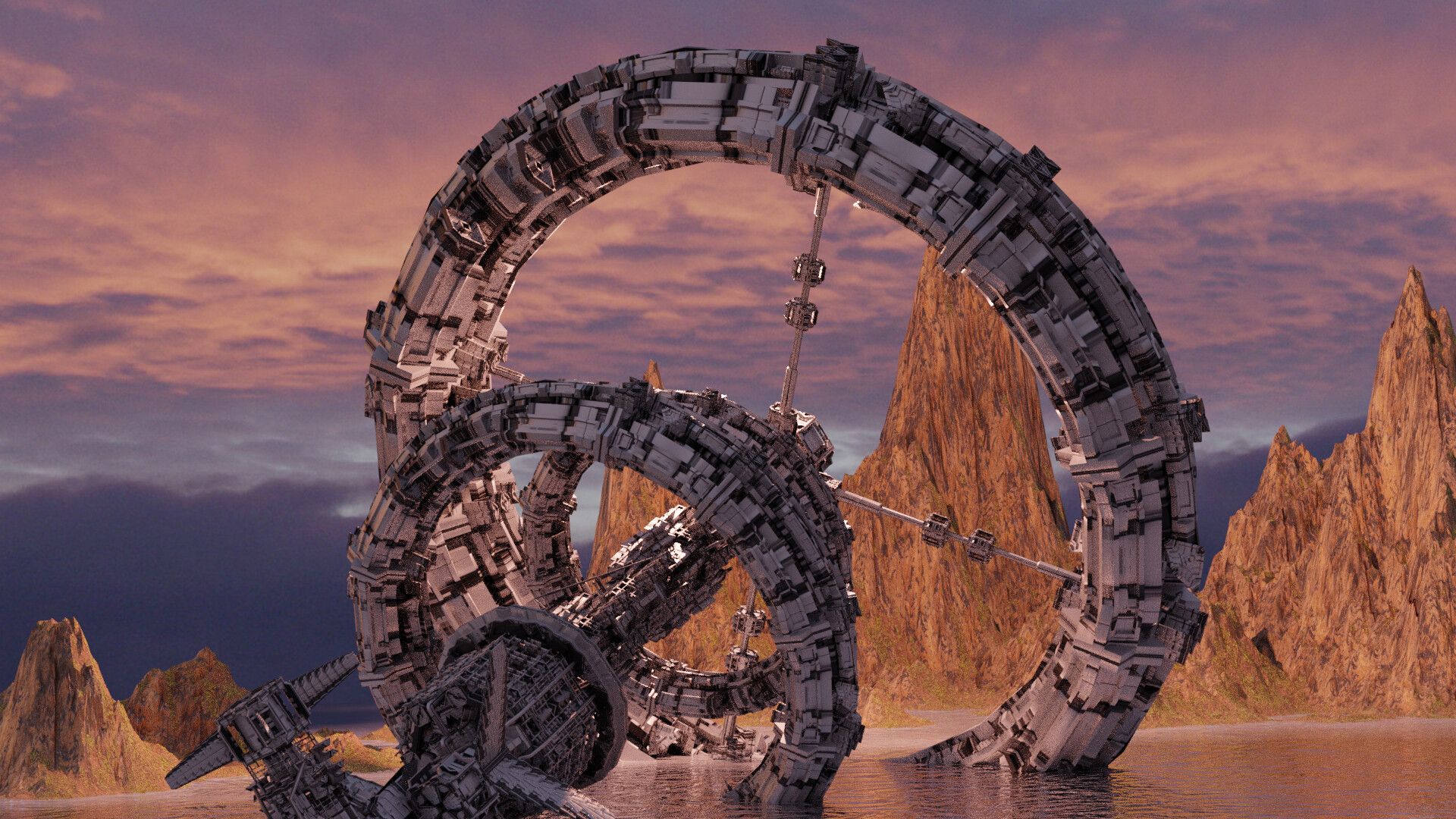 ArtStation - Derelict Station