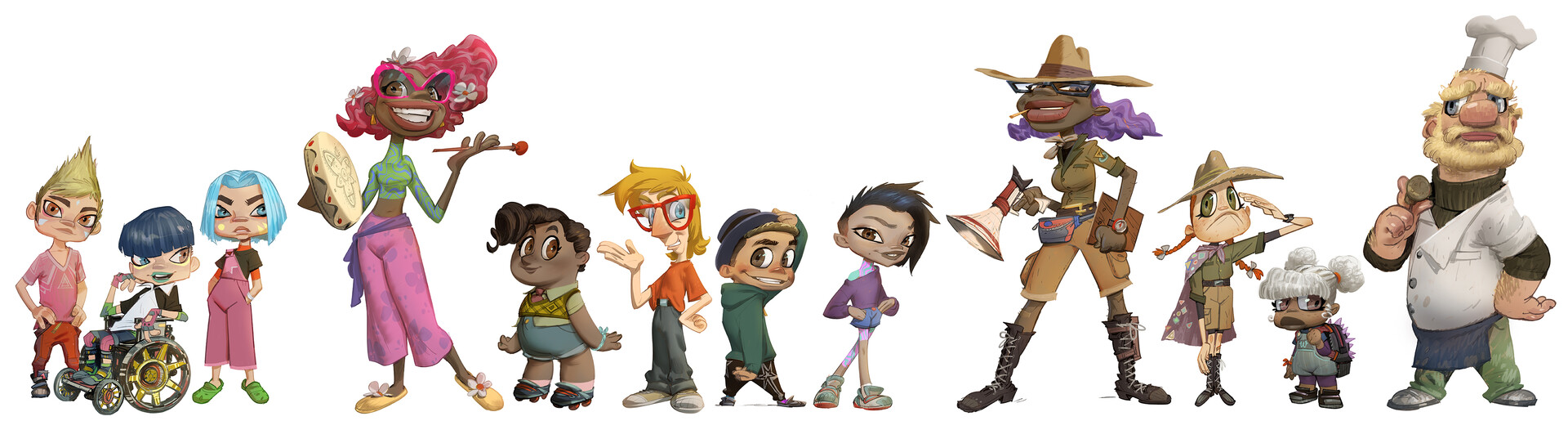 Rustam Hasanov - Character Design