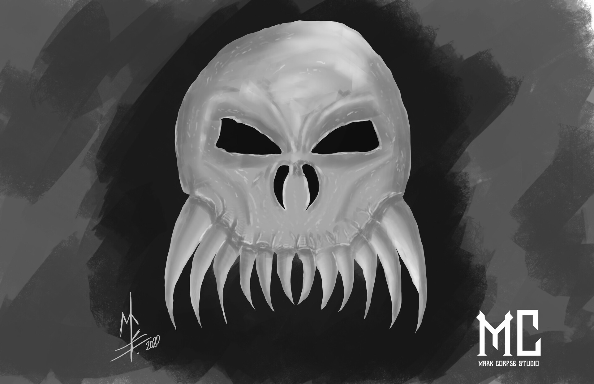 ArtStation - Concept Art: Creature Skull
