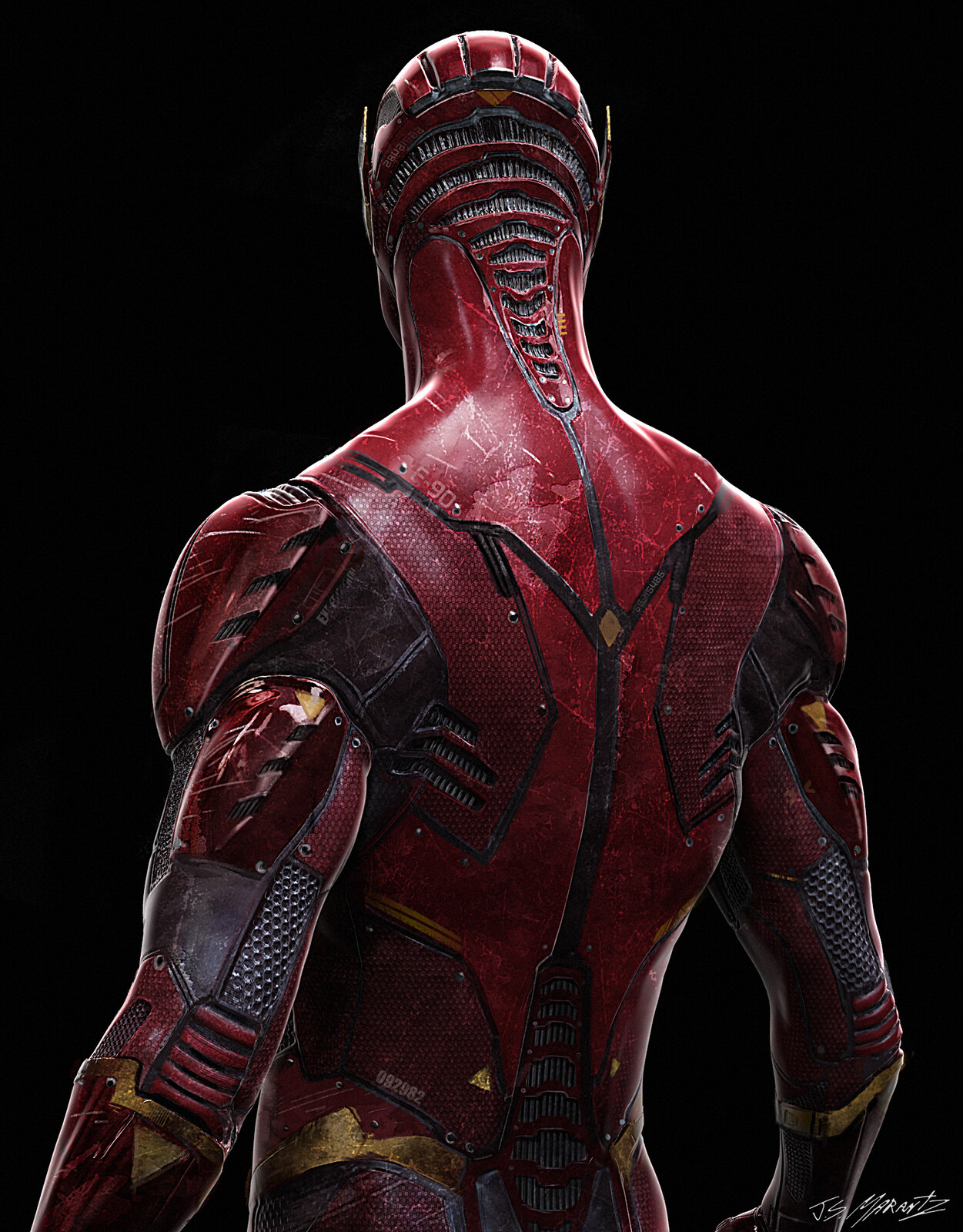 Jerad S. Marantz - Flash Concept art For BvS and Justice League