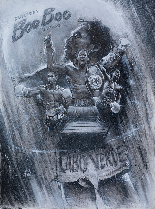 Aires Melo - Demetrius Boo Boo Andrade Art by Aires Melo