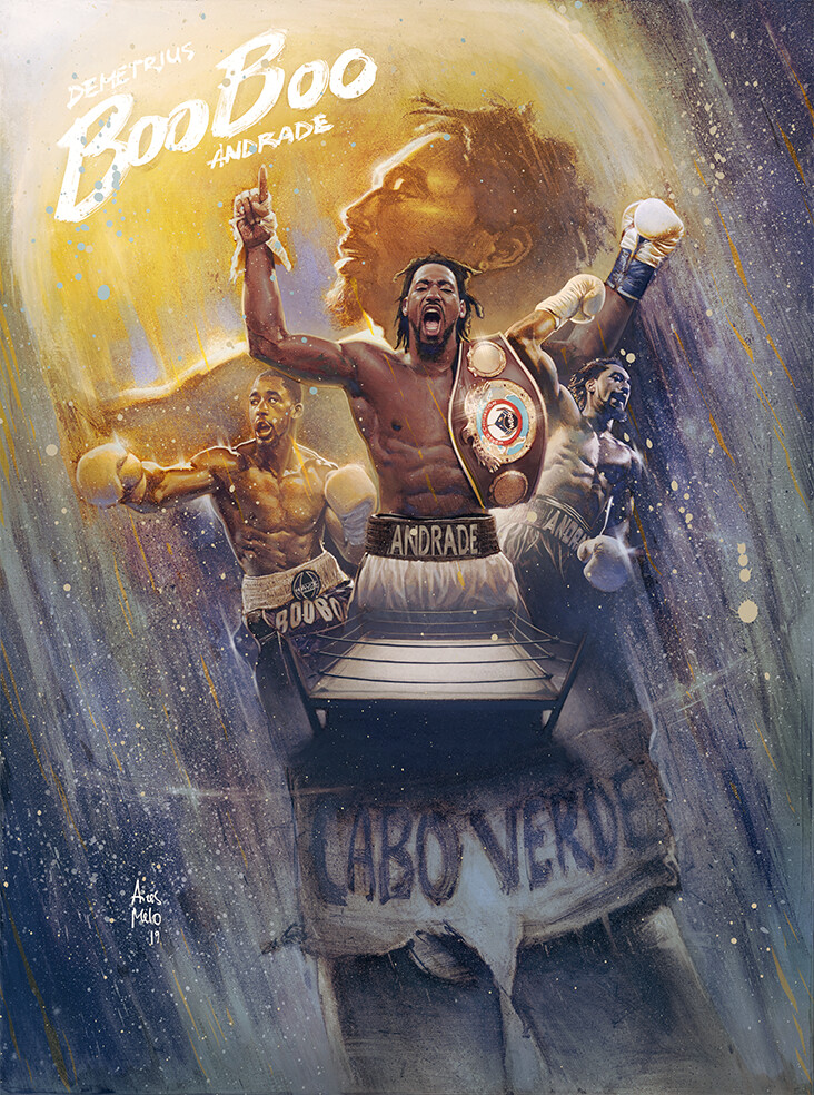 Aires Melo - Demetrius Boo Boo Andrade Art by Aires Melo