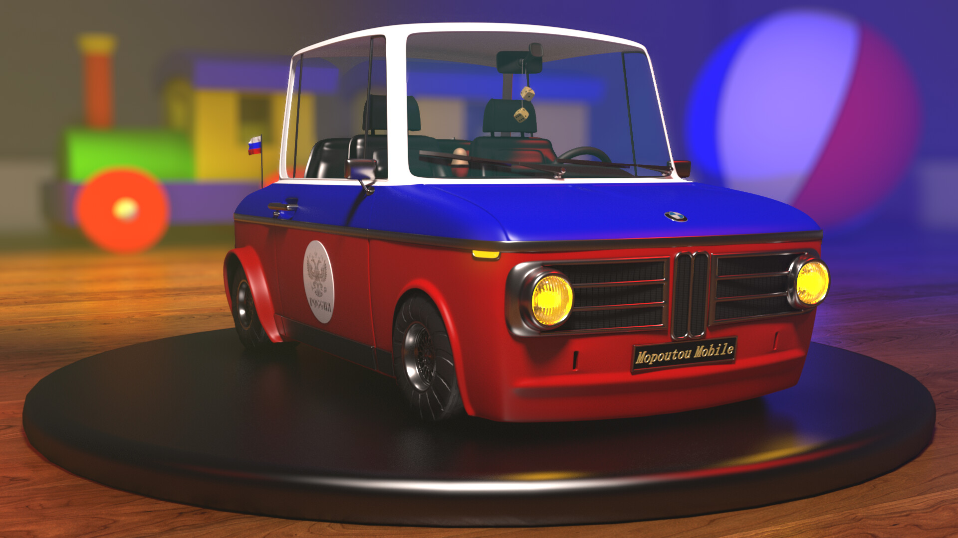 Pierre-Julien Mopiti - BMW Russian Toy Style