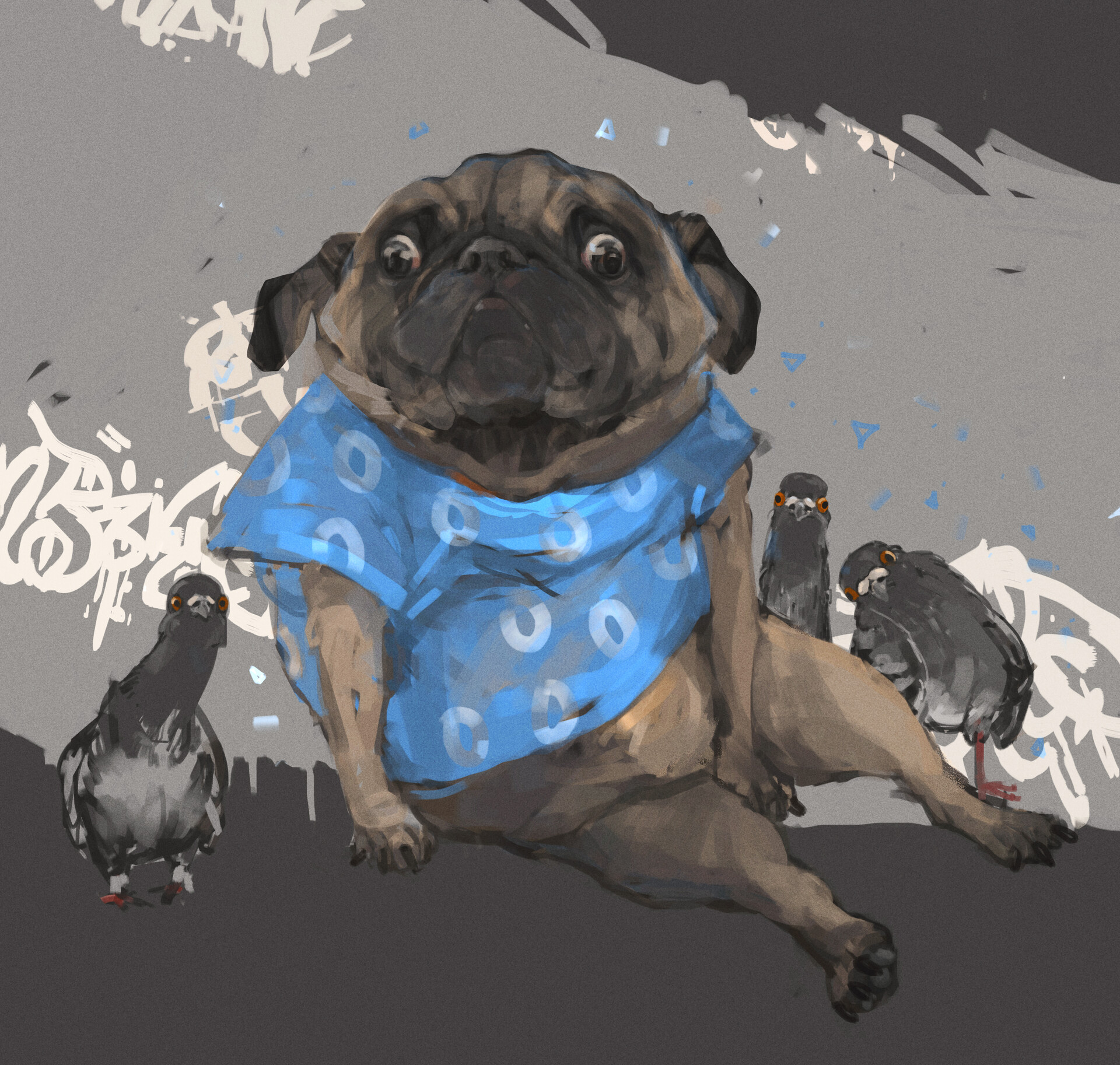 ArtStation - pug