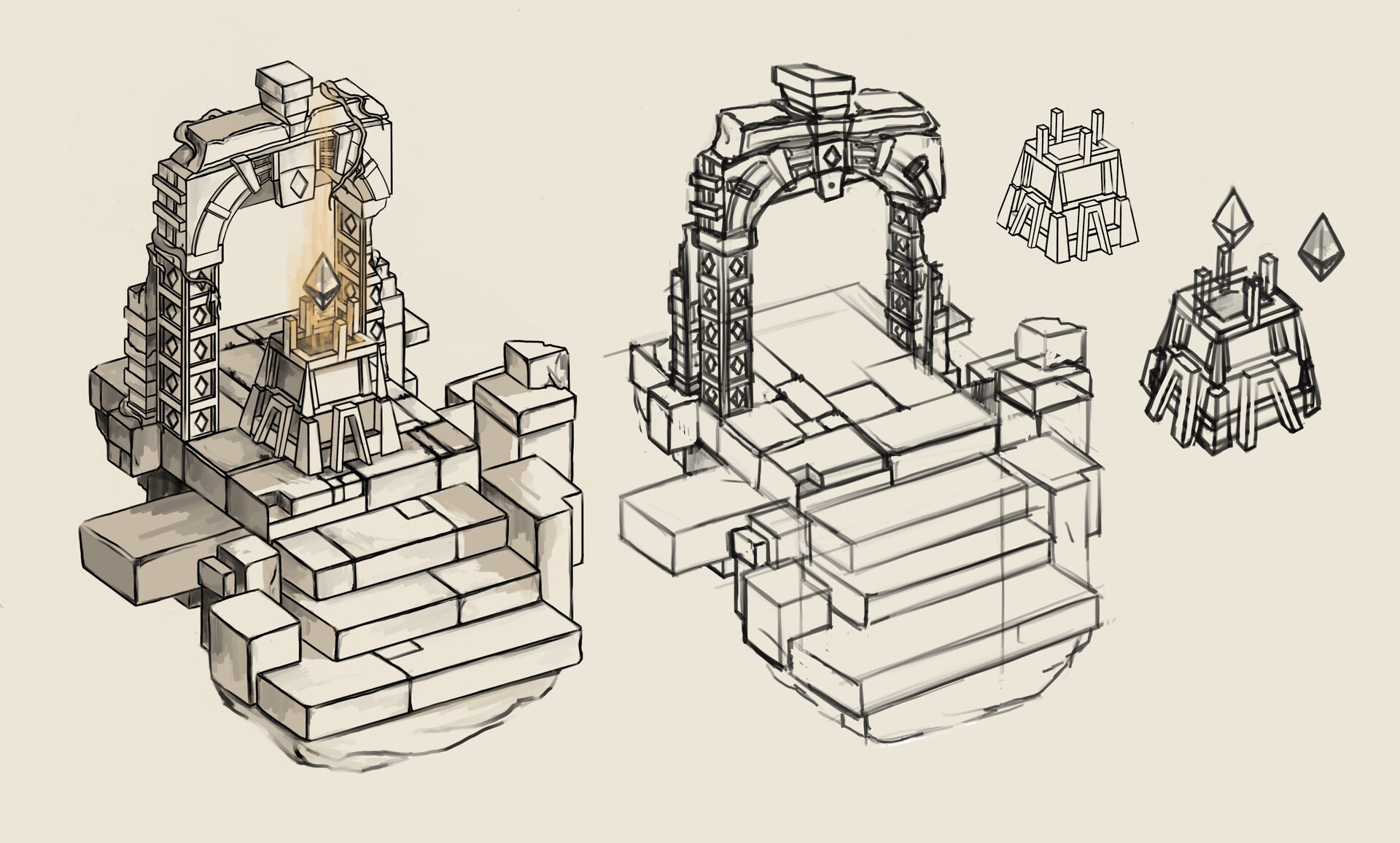 ArtStation - Stone Altar