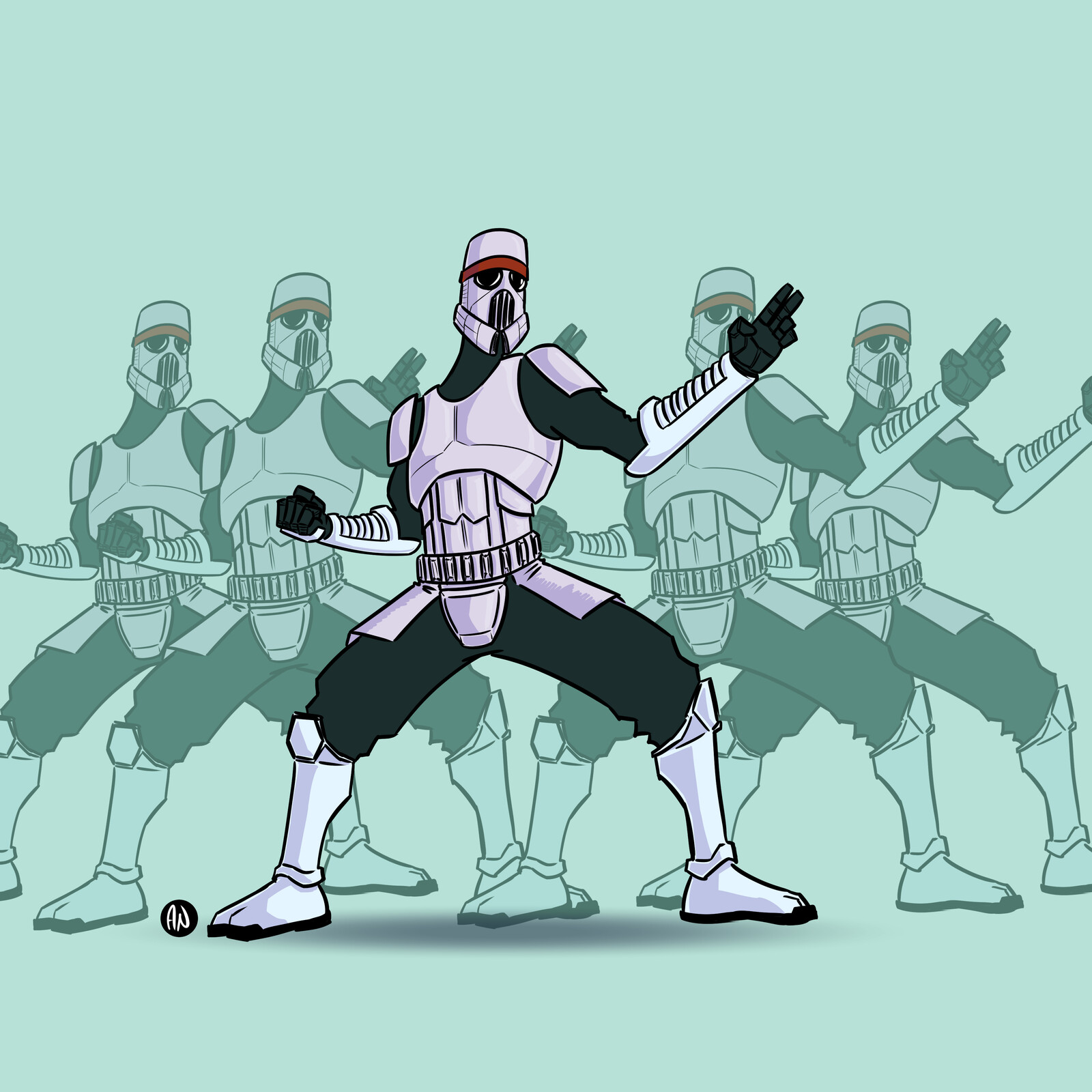 Audie Norman - Jedi Ninja Turtles