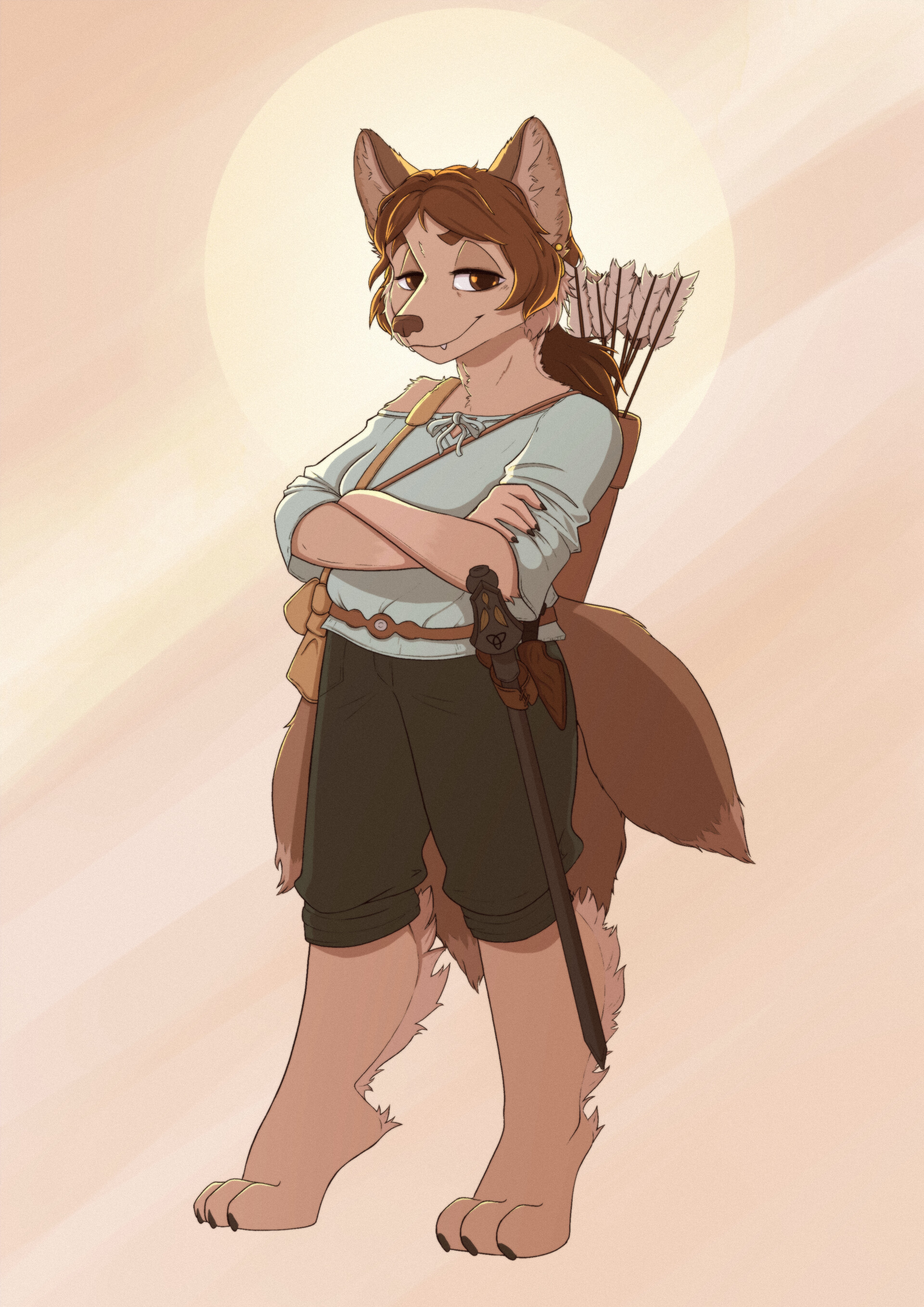 ArtStation - LARP player's commission