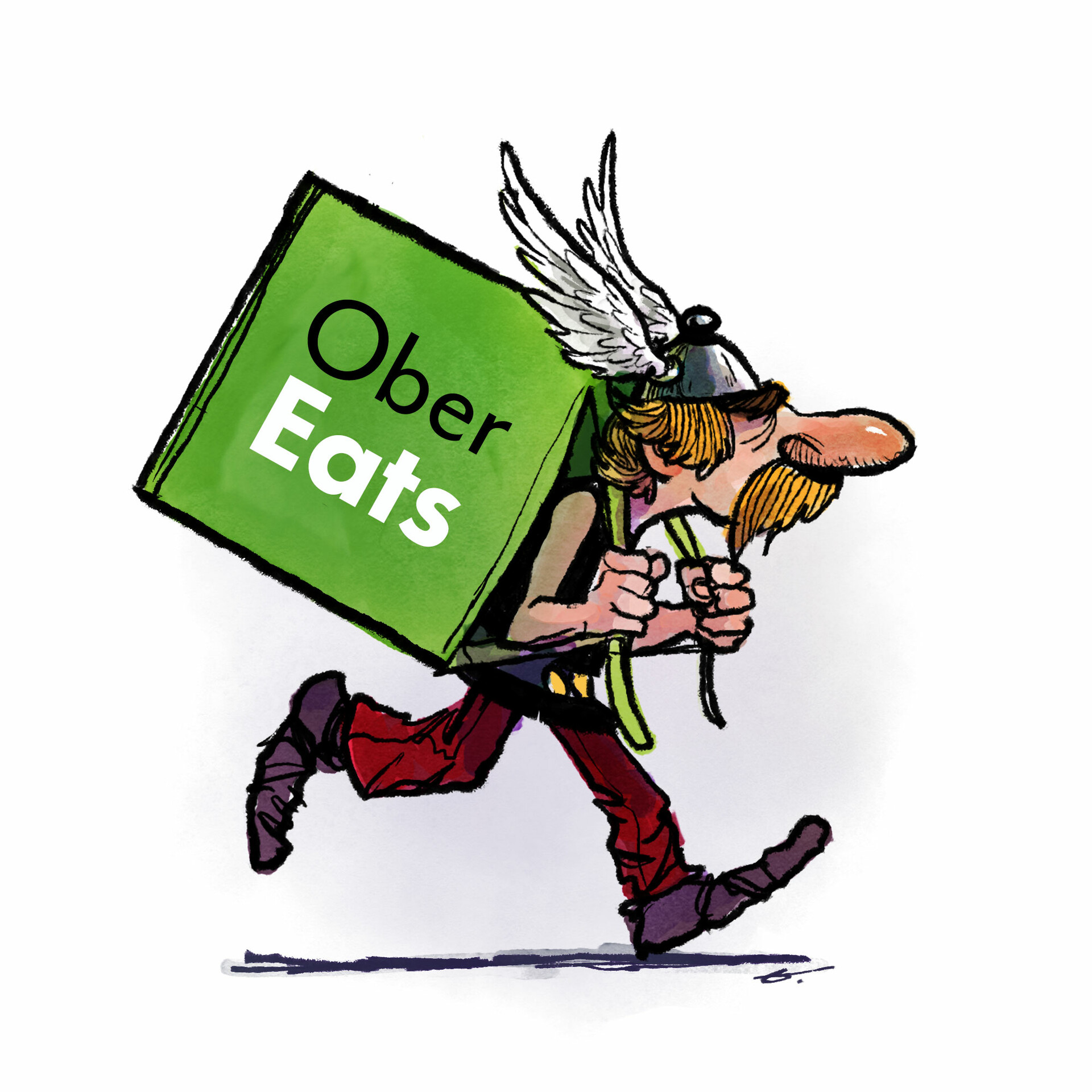 ArtStation - Astérix & Uber Eats