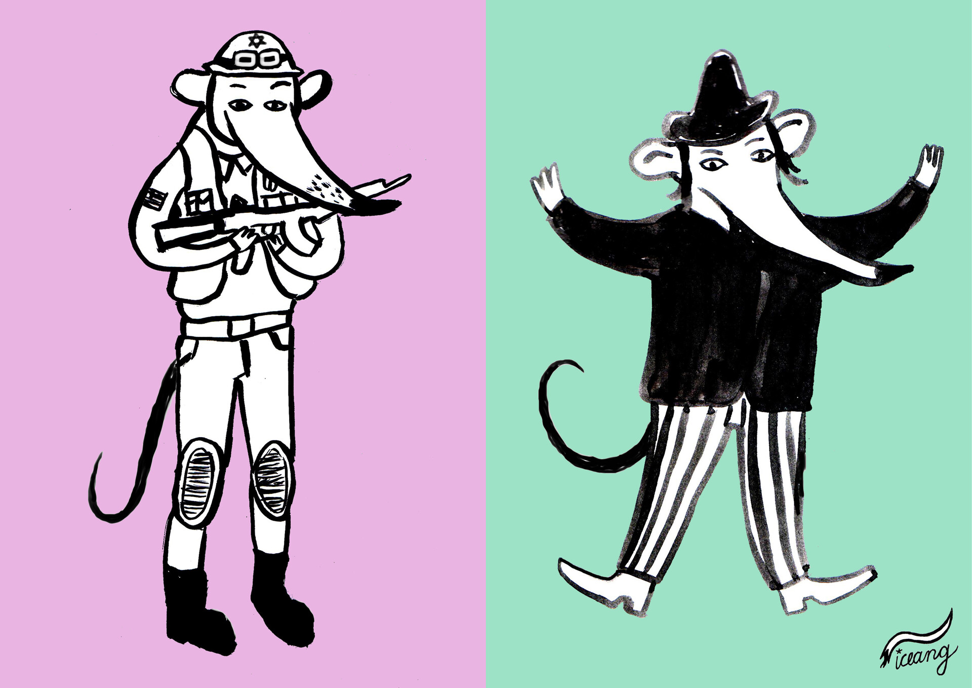 ArtStation - rats for Israel