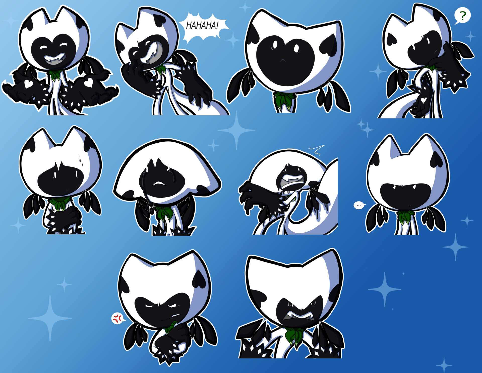 ArtStation - Crinkle Emotion Sticker Compilation