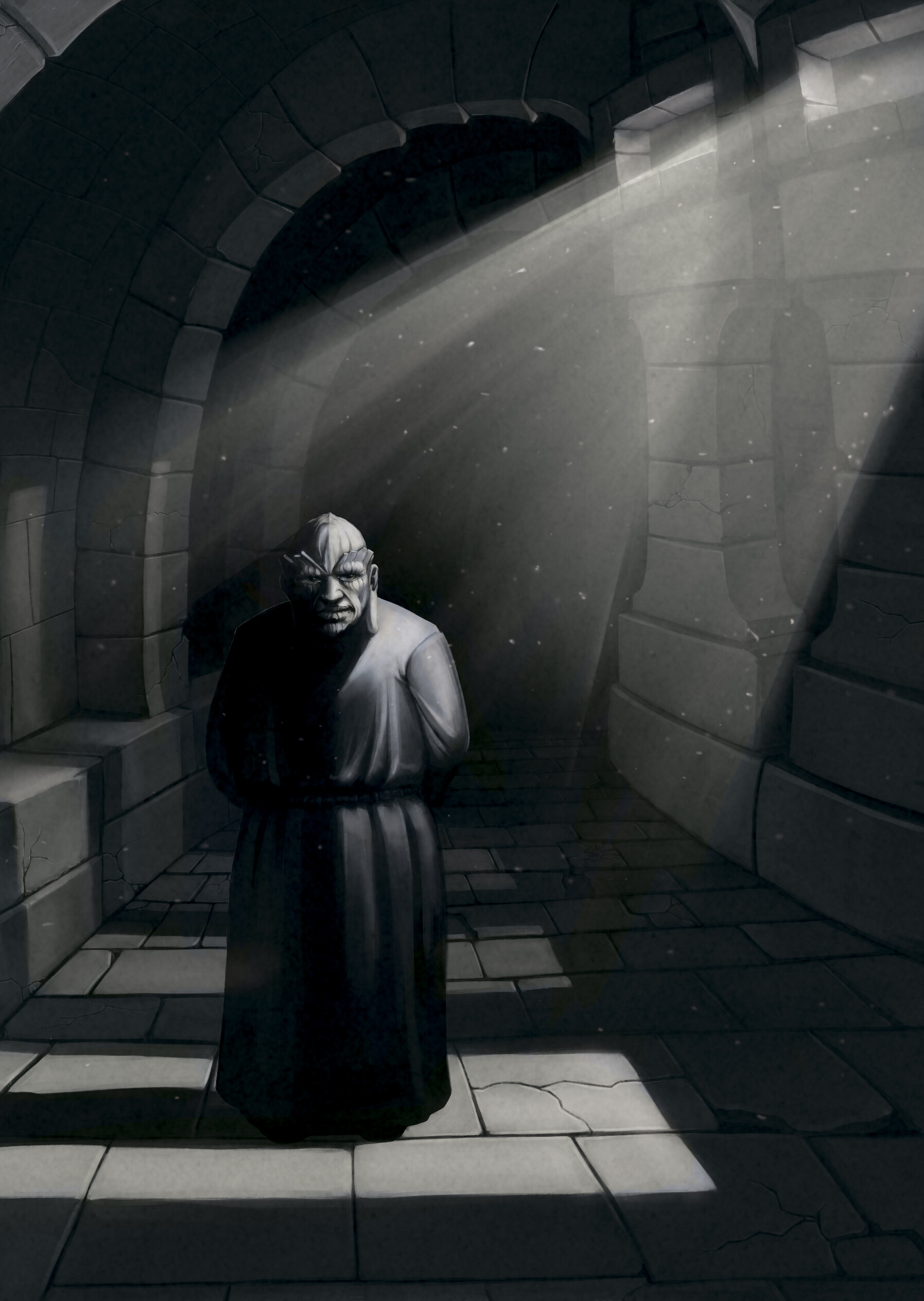 ArtStation - World of Darkness: Alexander, nosferatu