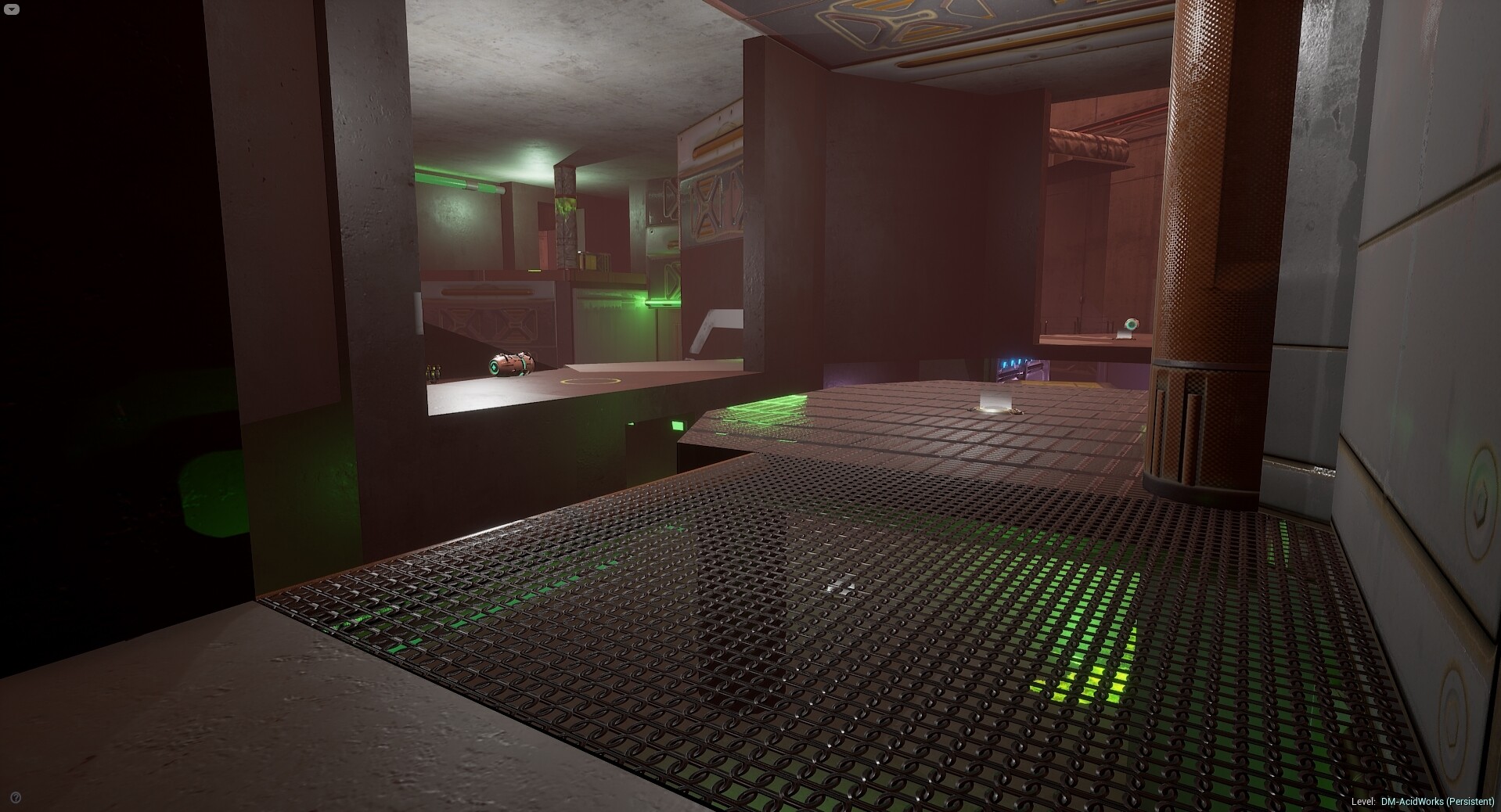 ArtStation - Level Design: DM-Acidworks