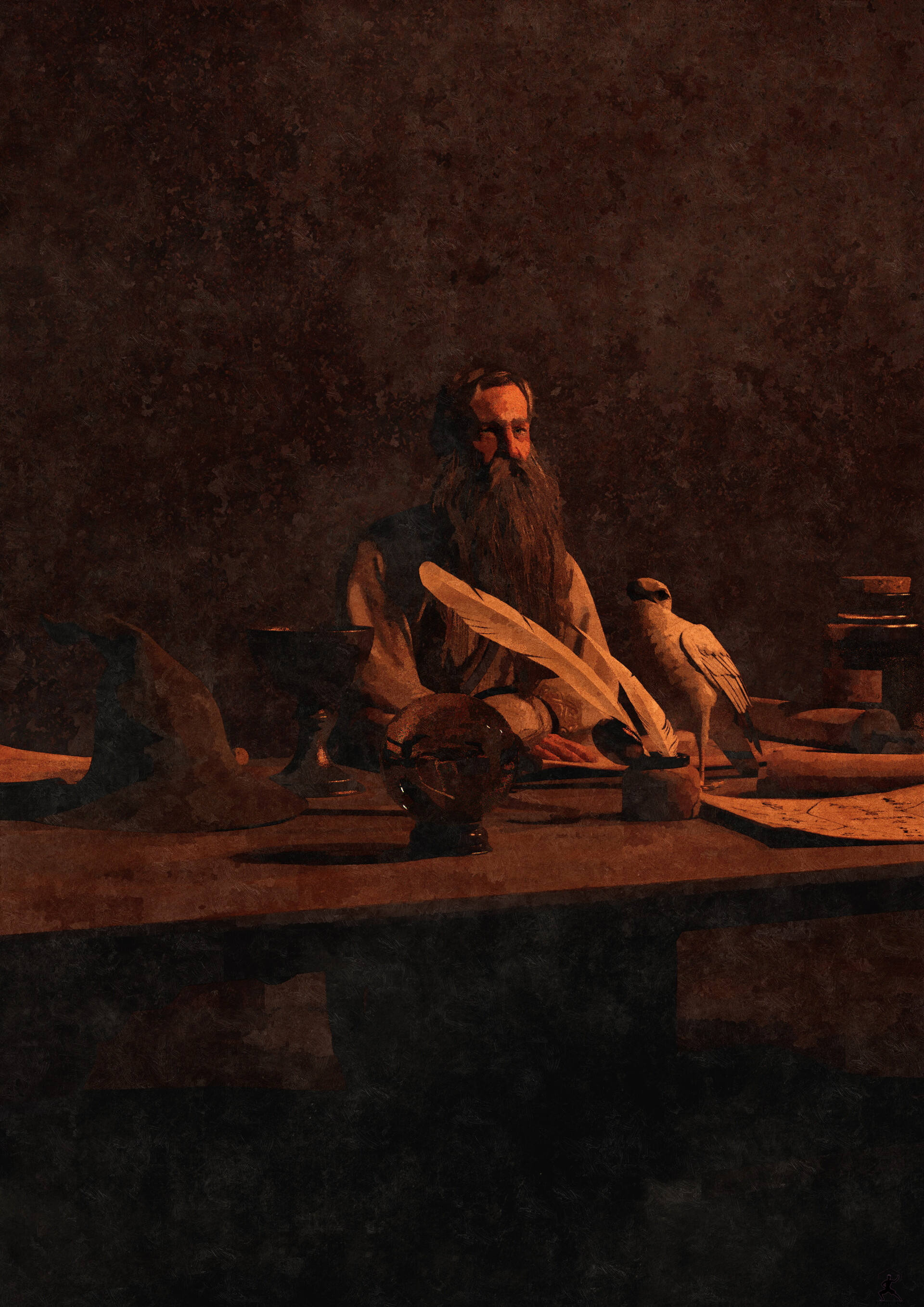 ArtStation - Old Wizard