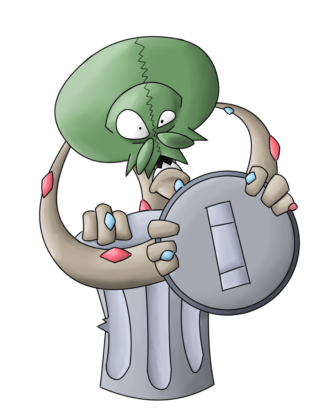 Trubbish Evolution Chart