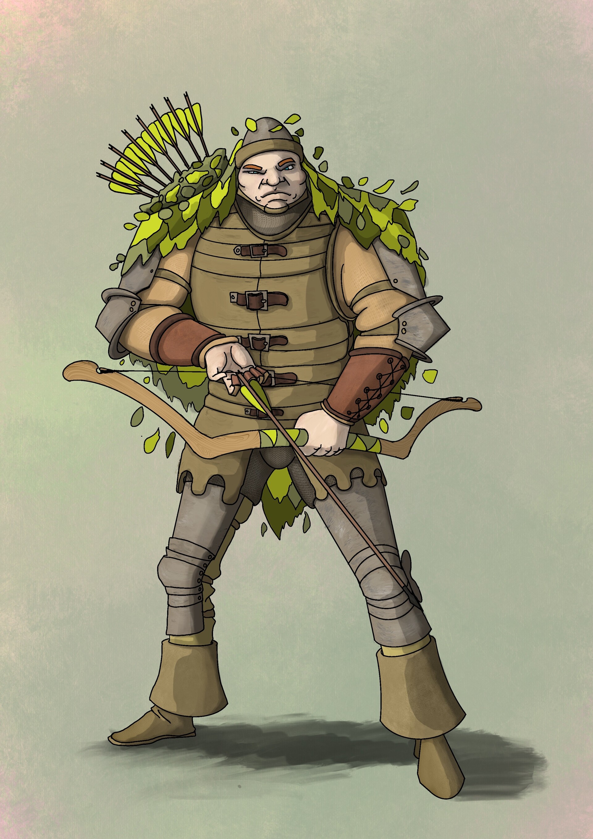 ArtStation - Camouflage knight