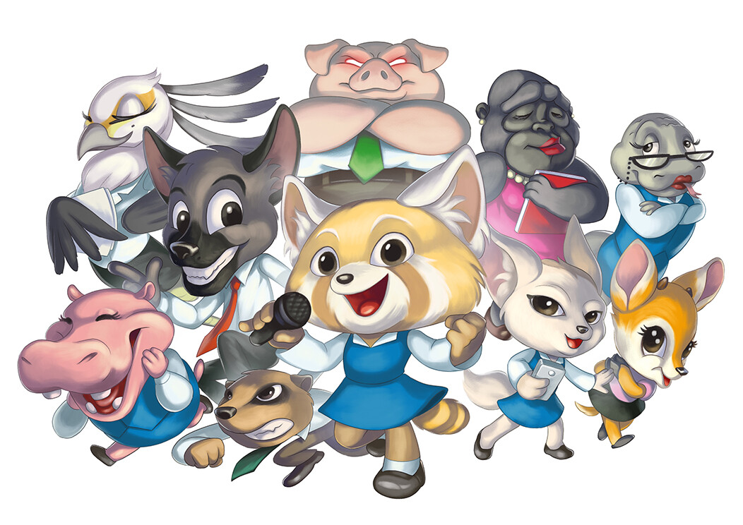 ArtStation - Aggretsuko