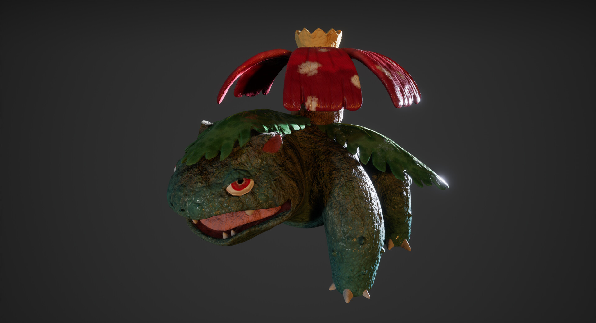 ArtStation - Venusaur fan art