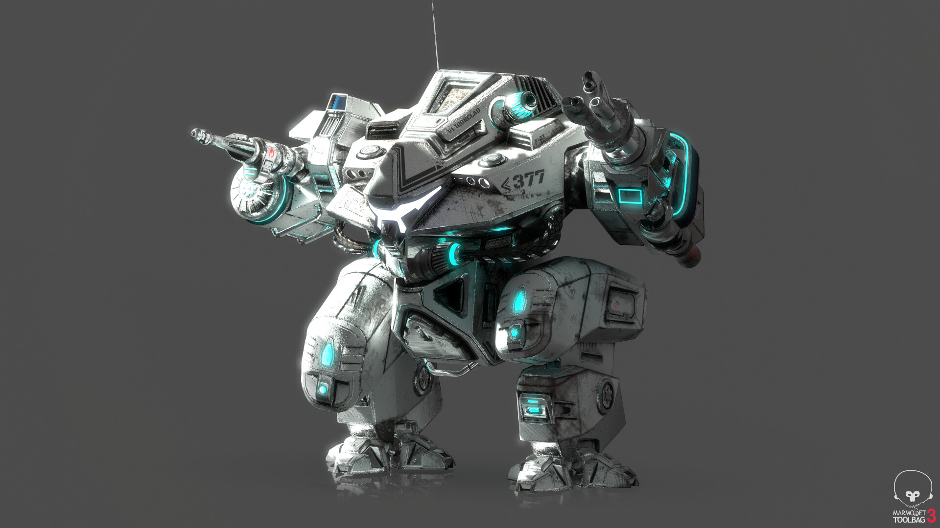 ArtStation - Battle Mech