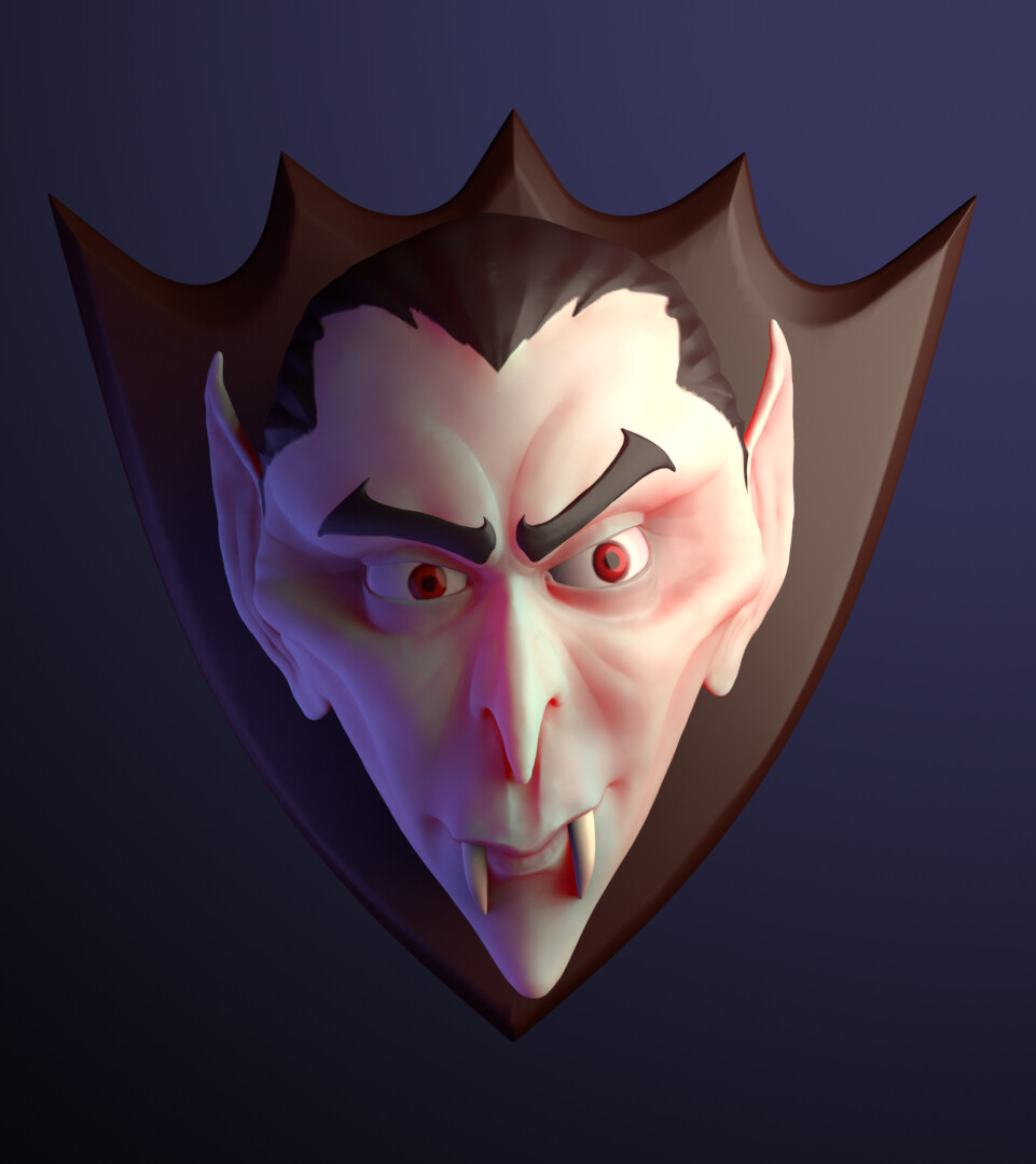 ArtStation - vampire Sculpture