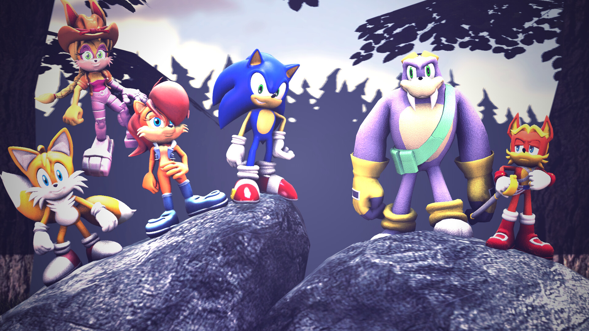 ArtStation - [Remake] The Freedom Fighters