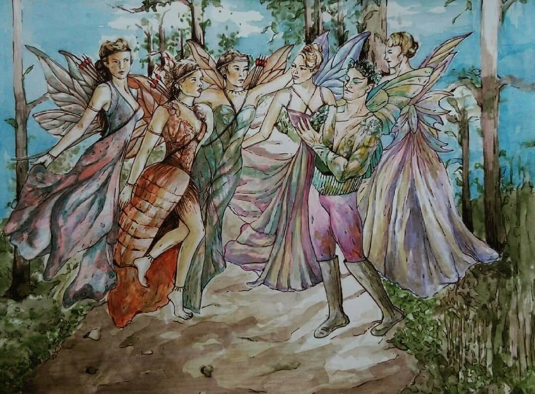 ArtStation - Commission for a Fairytale book