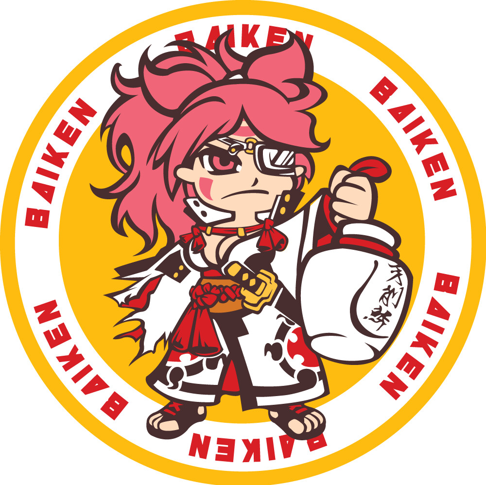 ArtStation - Baiken Badge Art