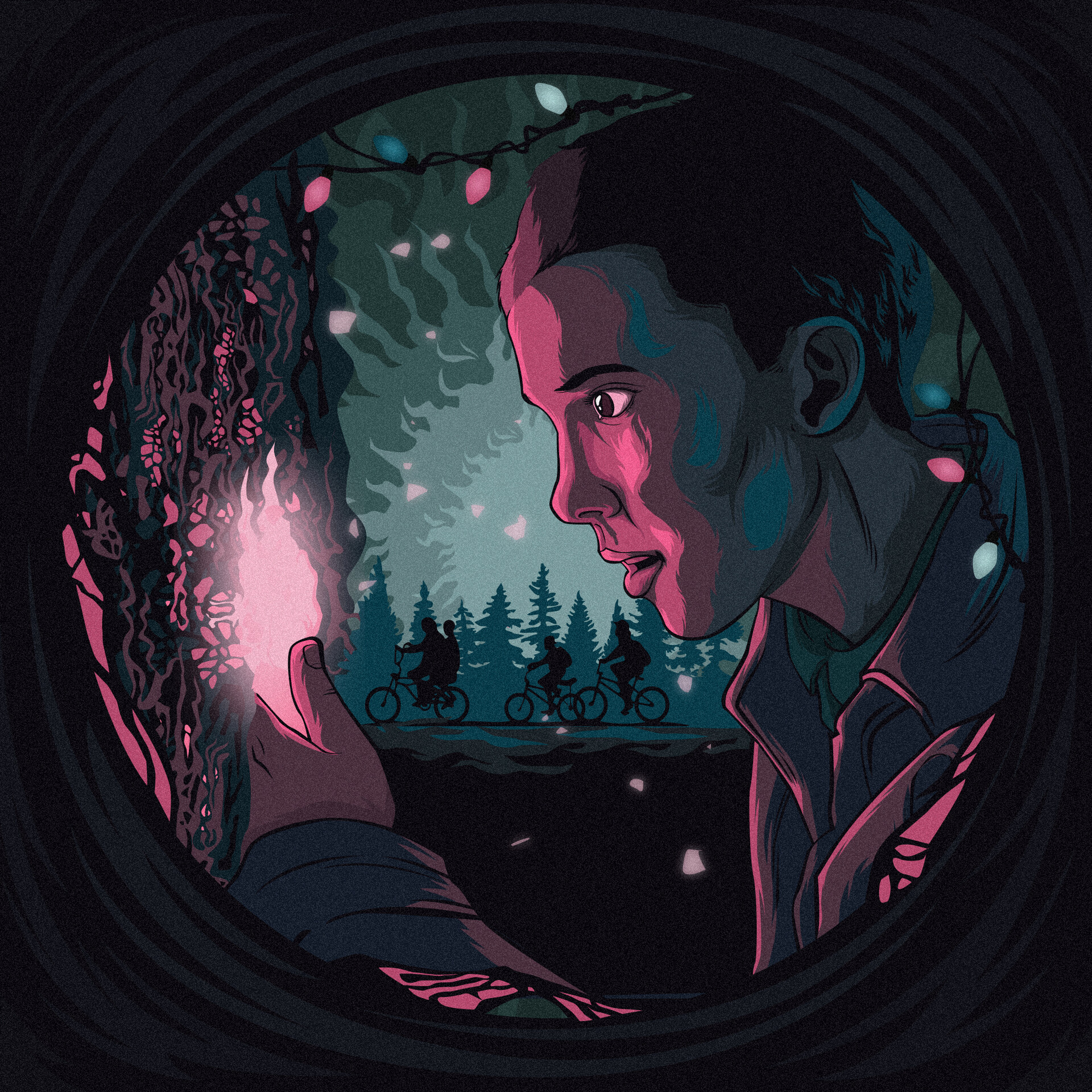 ArtStation - Stranger Things fan art