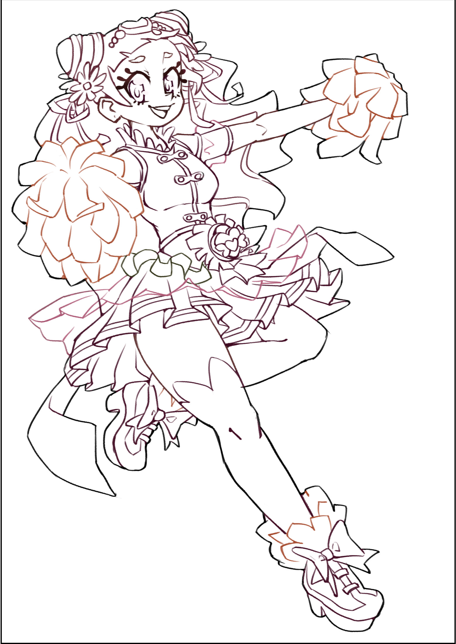aikatsu stars coloring pages