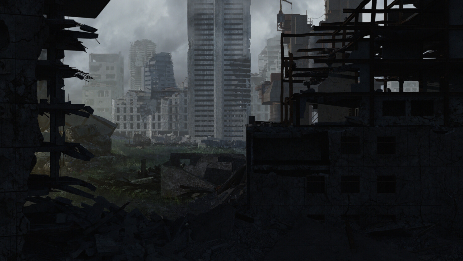 ArtStation - Abandoned Landscape Concept Art