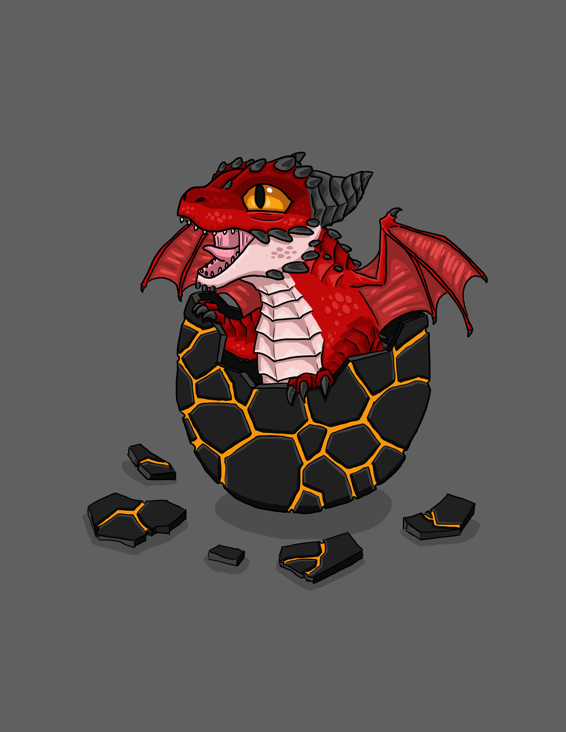 Baby Dragon Hatching