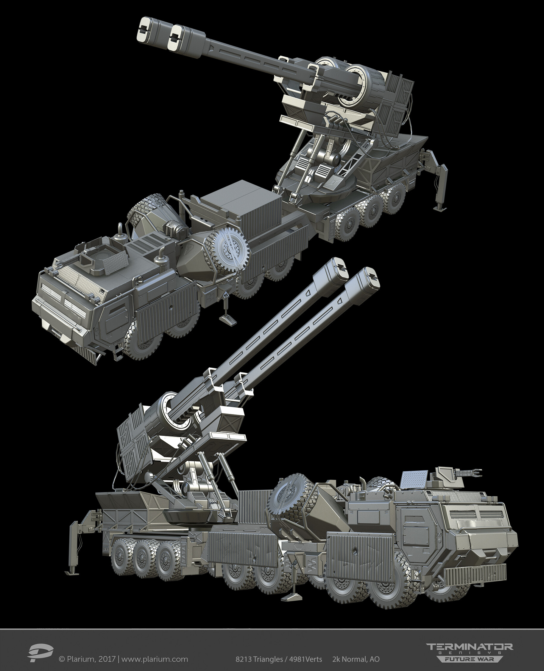 Sergii Zlobin - Terminator Genisys: Future War