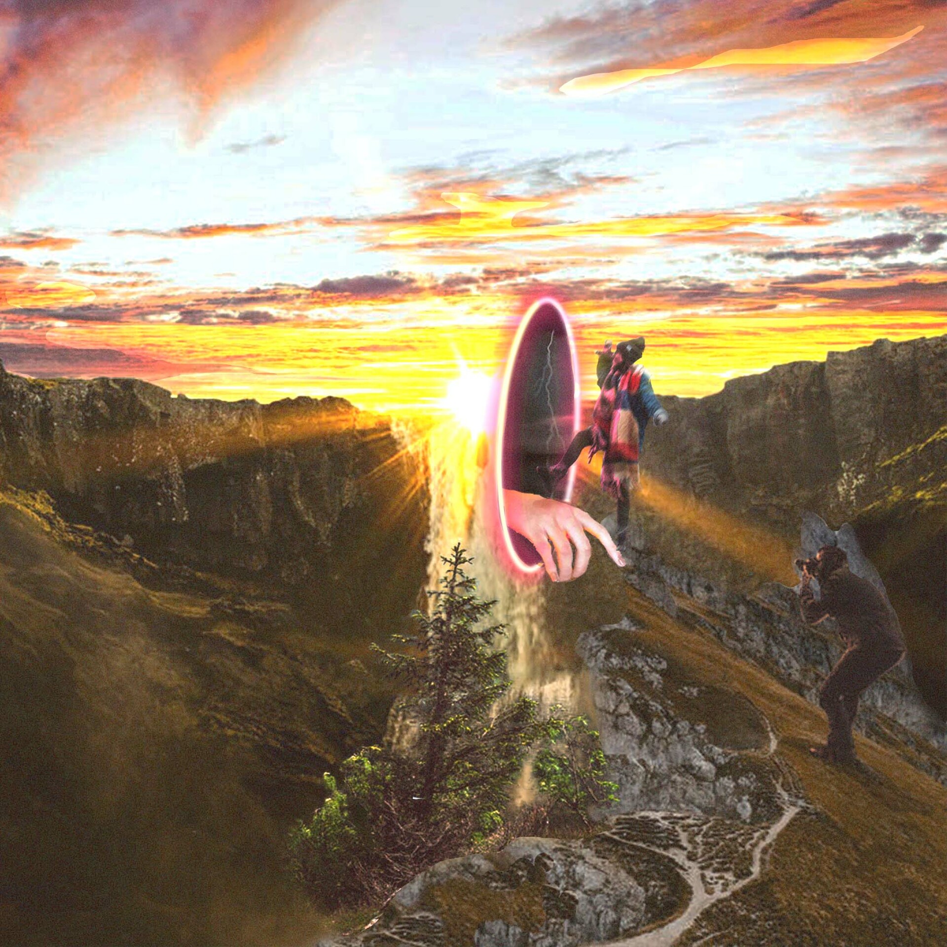 ArtStation - 'portal hand'