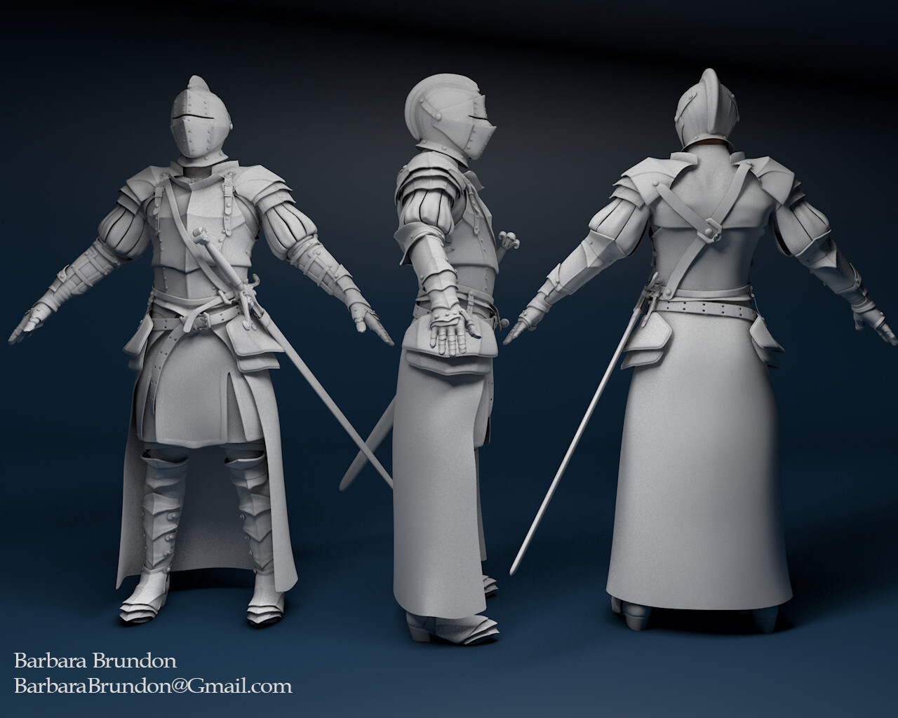 ArtStation - 3D Character Artist Barbara Brundon