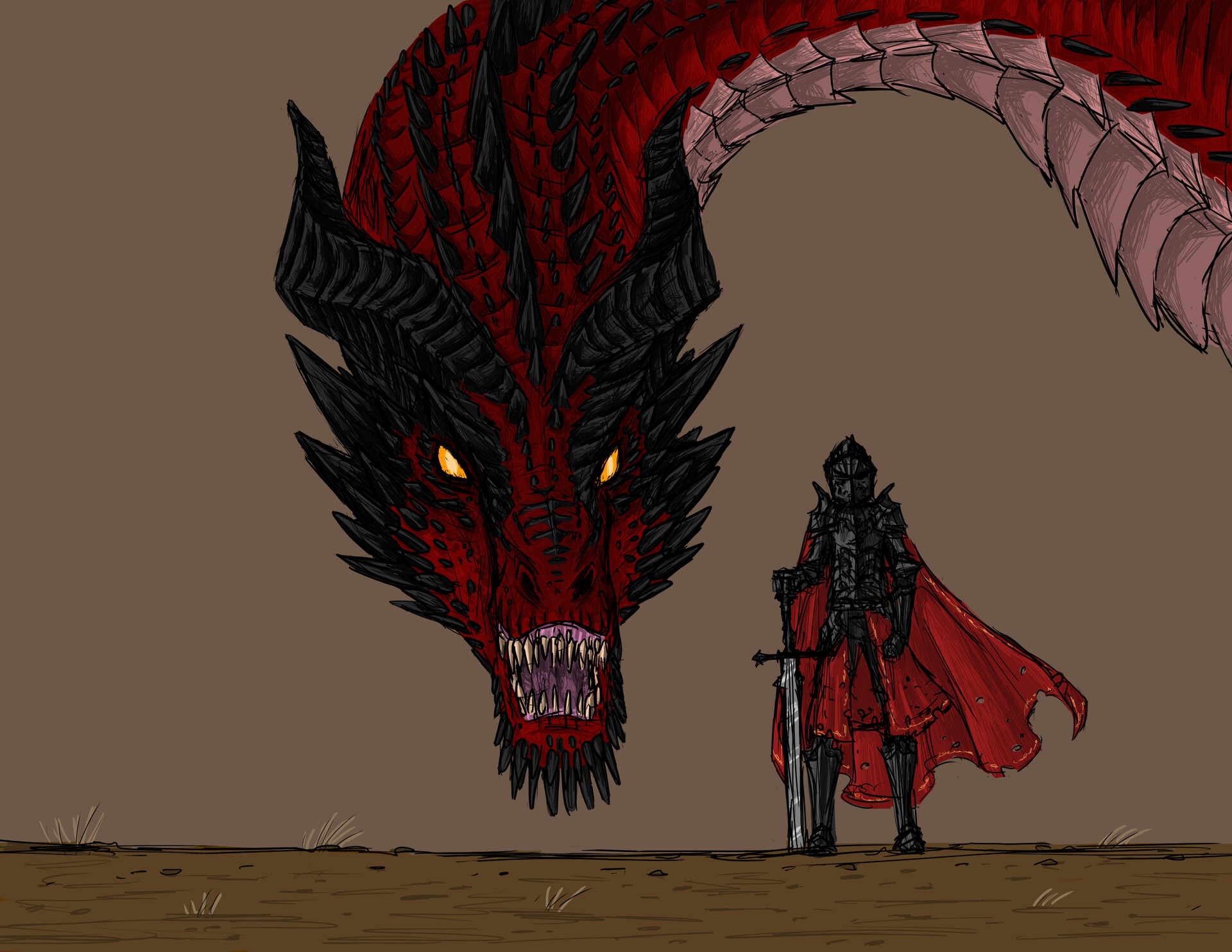 ArtStation - Dragon Knight