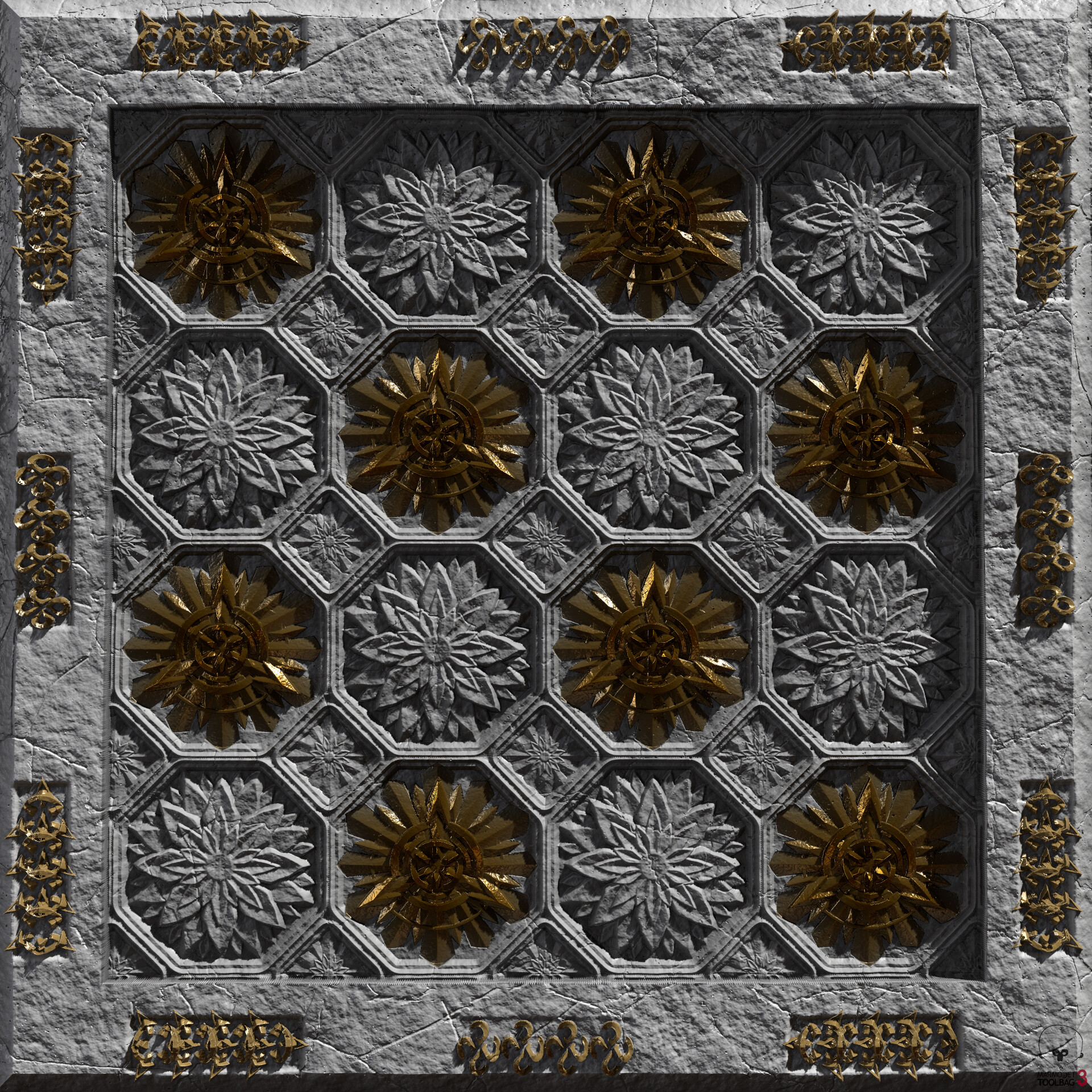 Bo Williams - Ancient Offering Base Sculpted Look - Substance Designer