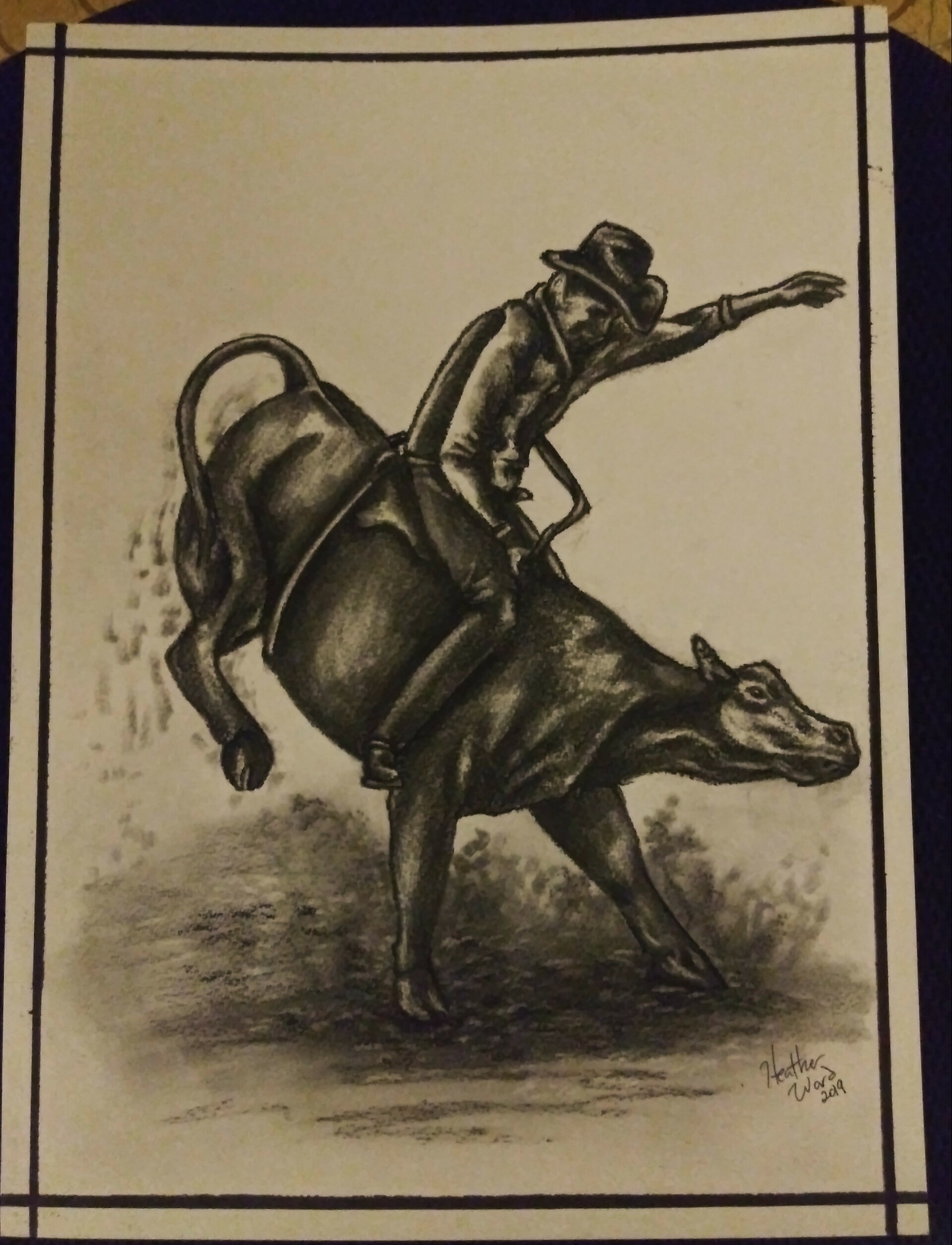 ArtStation - Bull Riding