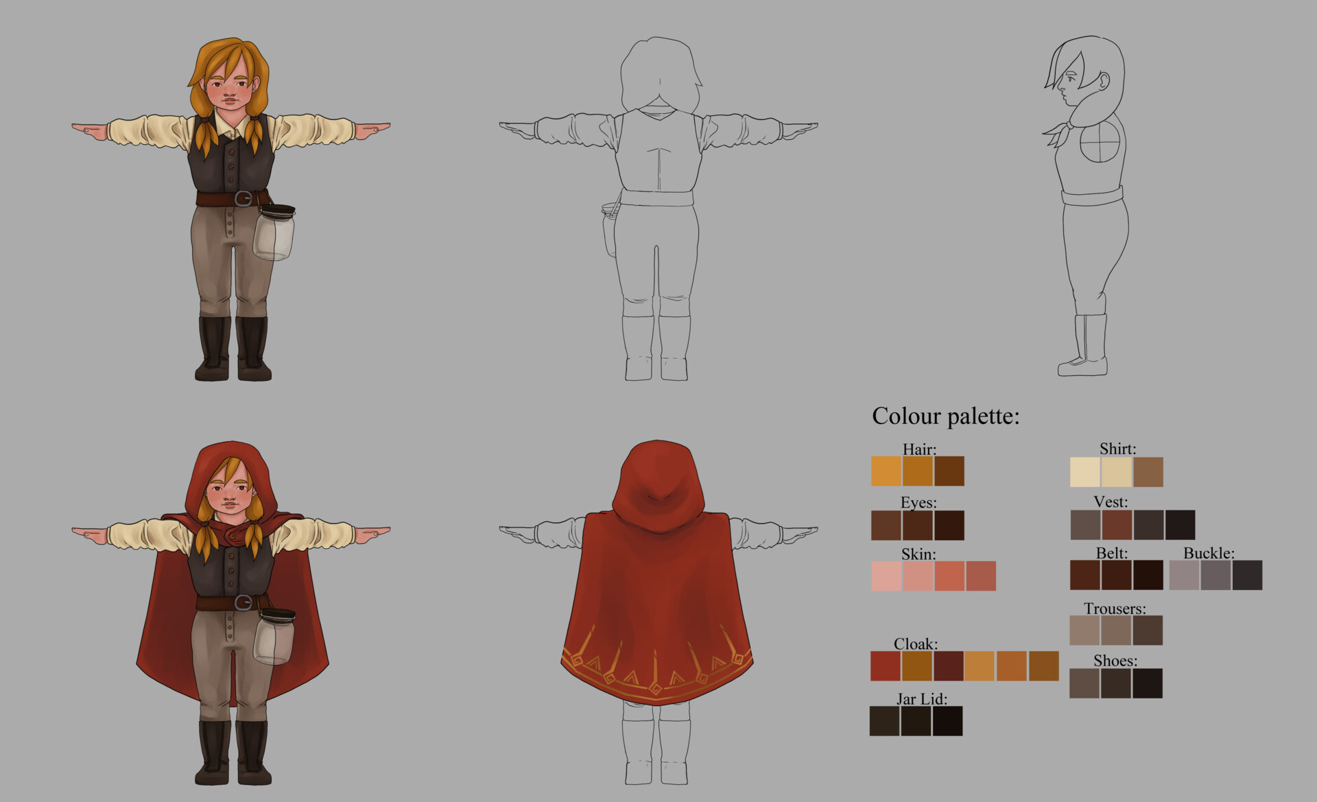 ArtStation - School Project Character Creation