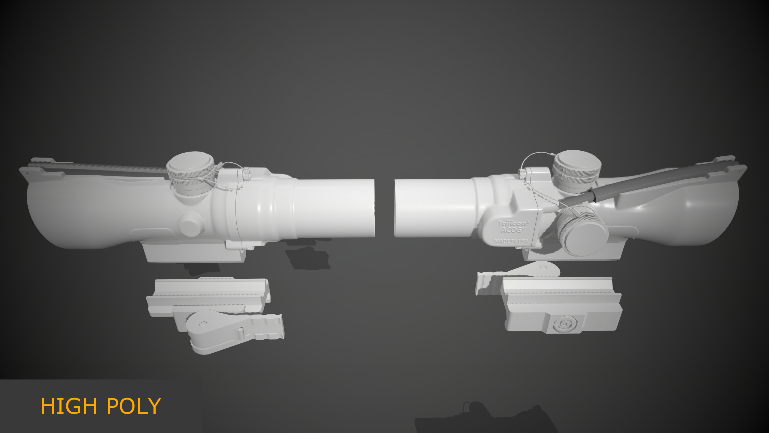 P Boyd - Mini Acog TA-45 complete (ish)