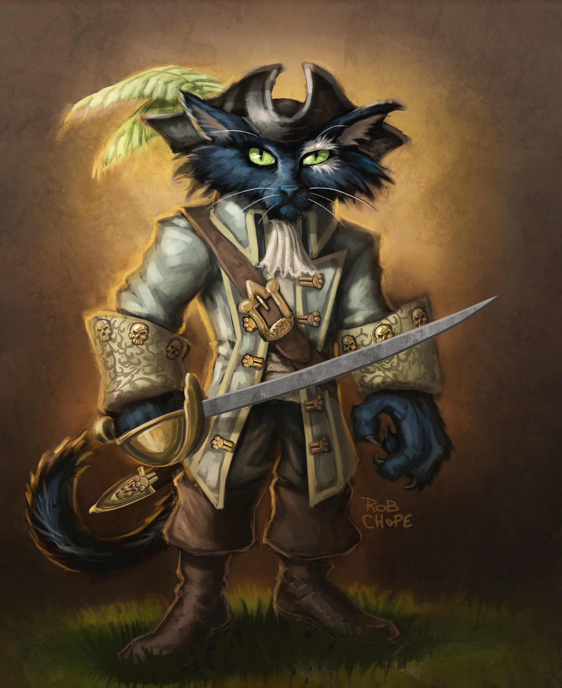 ArtStation - Swashbuckler Cat