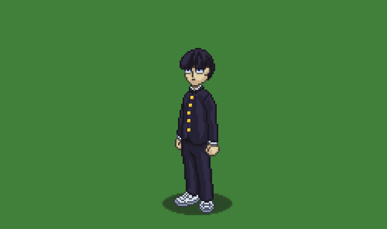 ArtStation - Mob Psycho 100 Pixetart animation