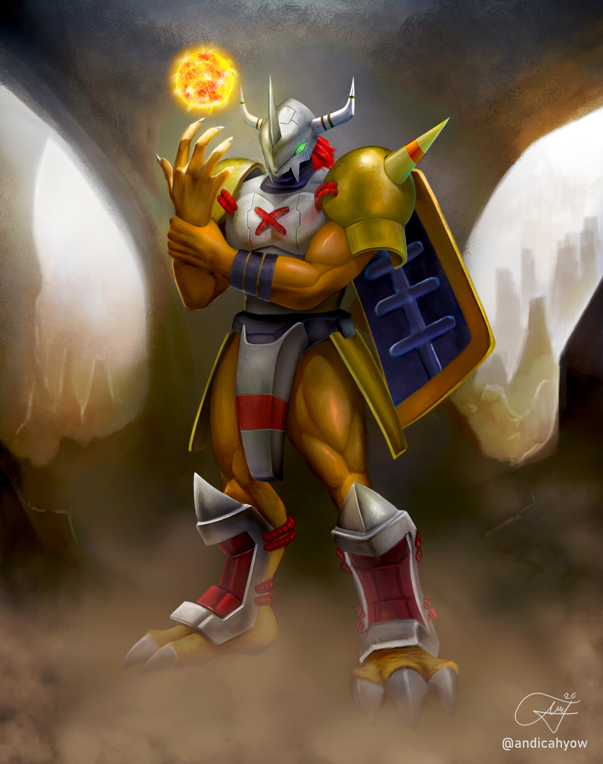 ArtStation - WARGREYMON