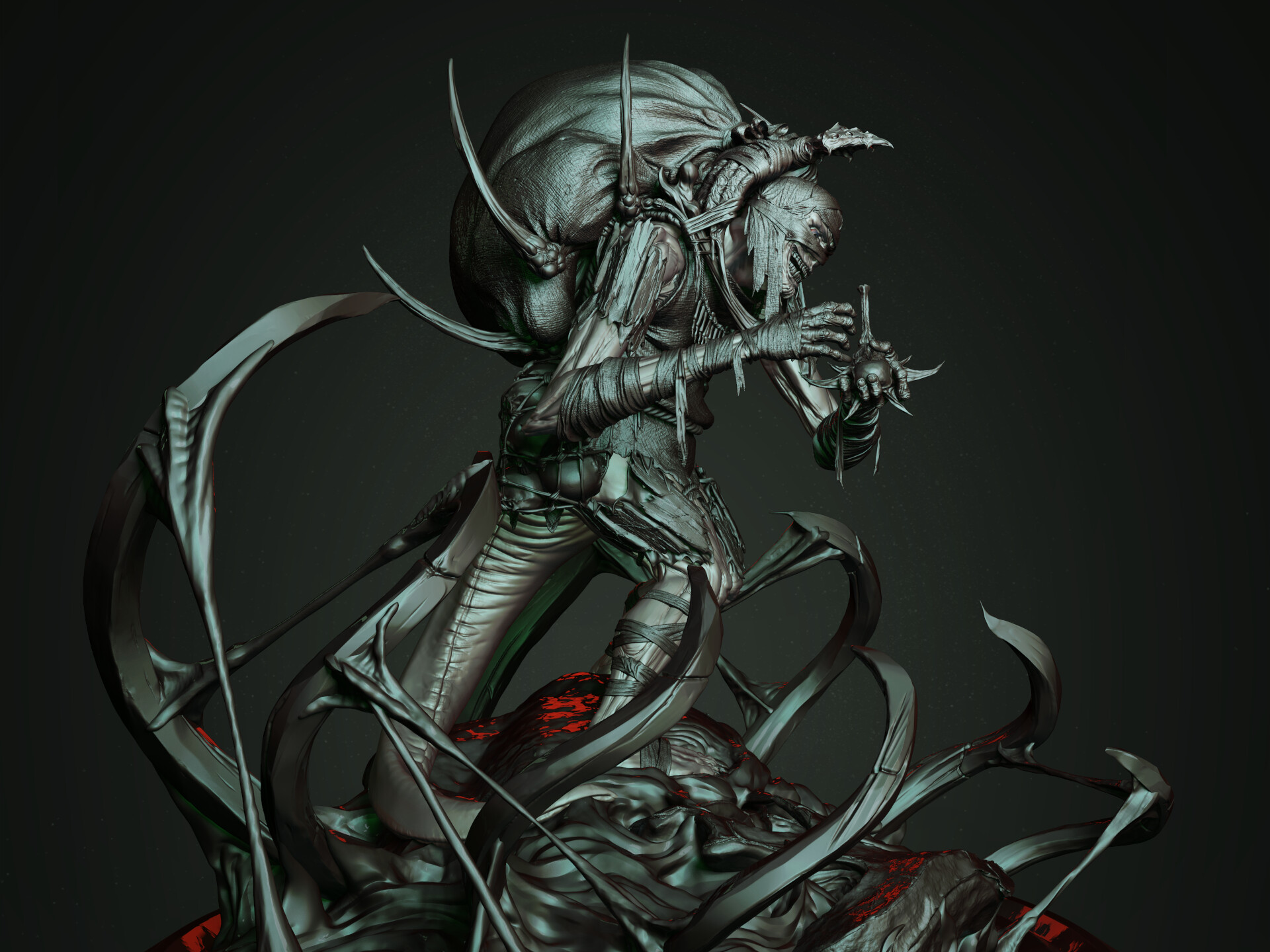 Bone Collector Drawings