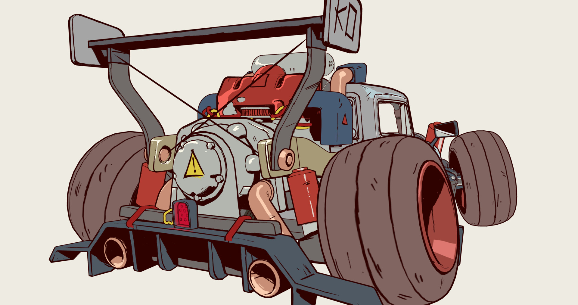 Gabriel Turot - This machine from his imagination