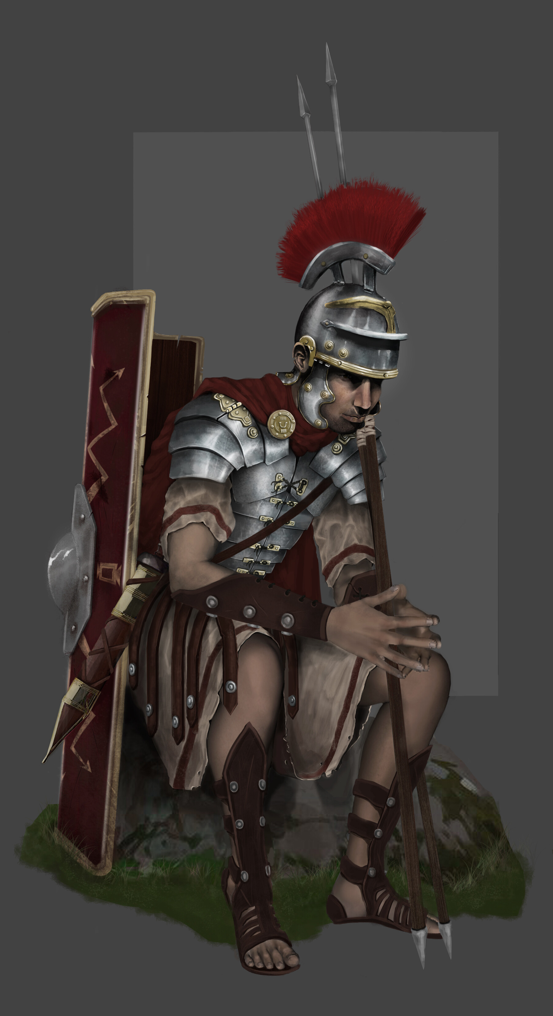 ArtStation - Roman Officer