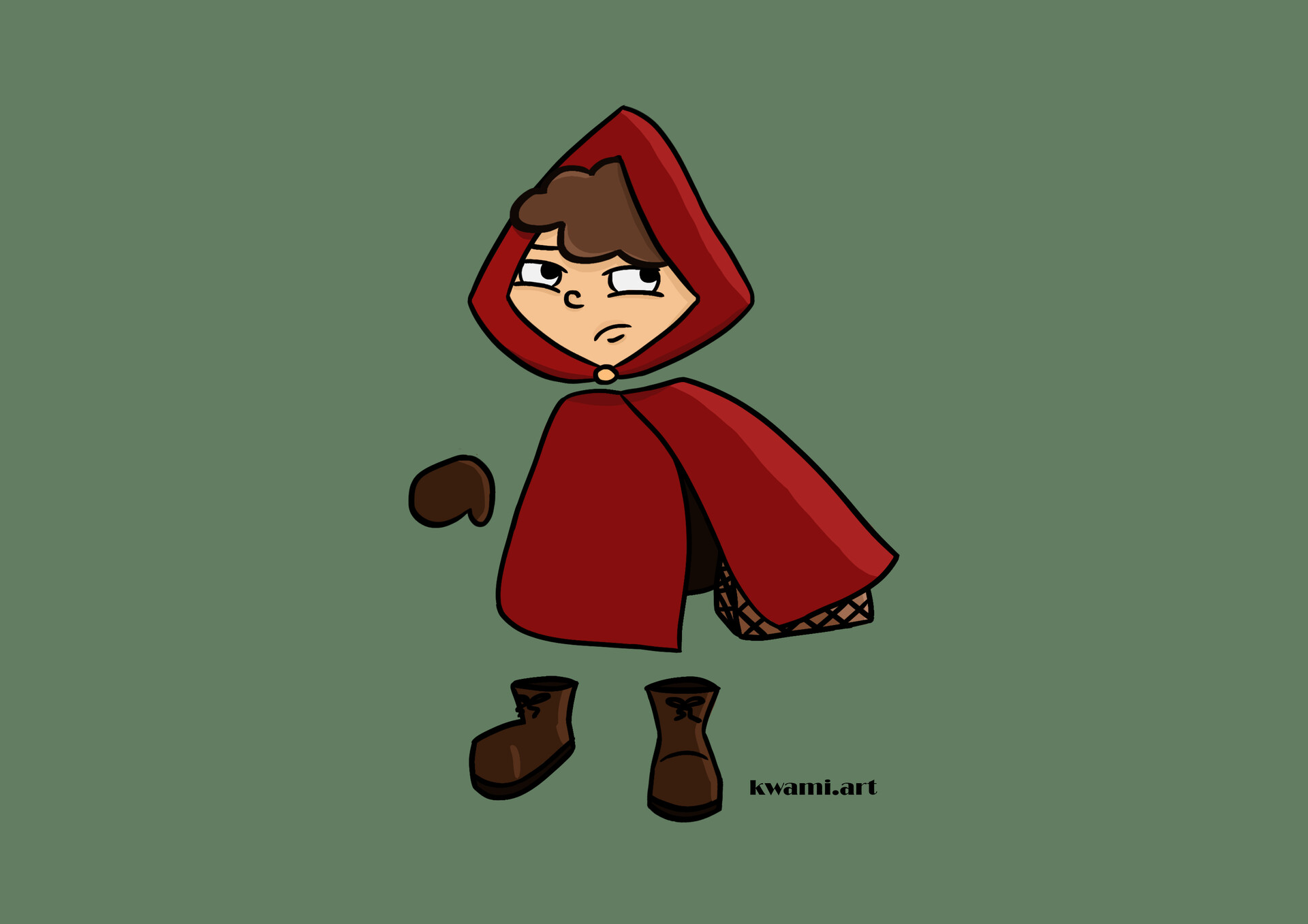 ArtStation - Rayman x Red Riding Hood