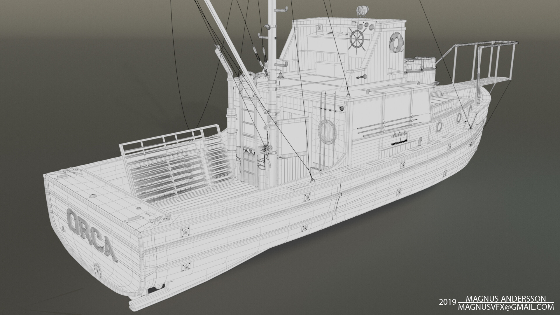 Magnus Andersson - Orca 3D model